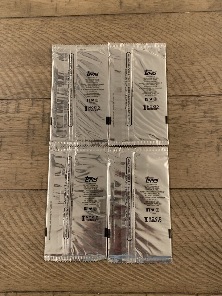 Denny’s Solo: A Star Wars Story Topps Cards (4) Unopened Packs 2018 | eBay