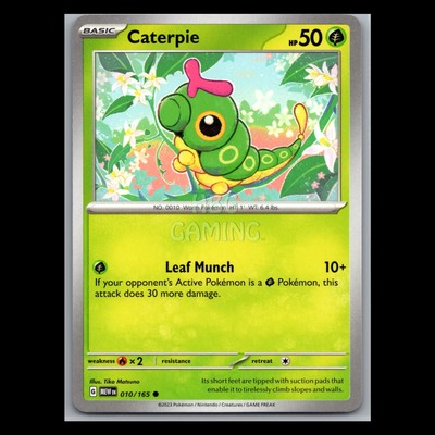 Pokemon - Caterpie - 010/165 - Scarlet and Violet 151 | eBay