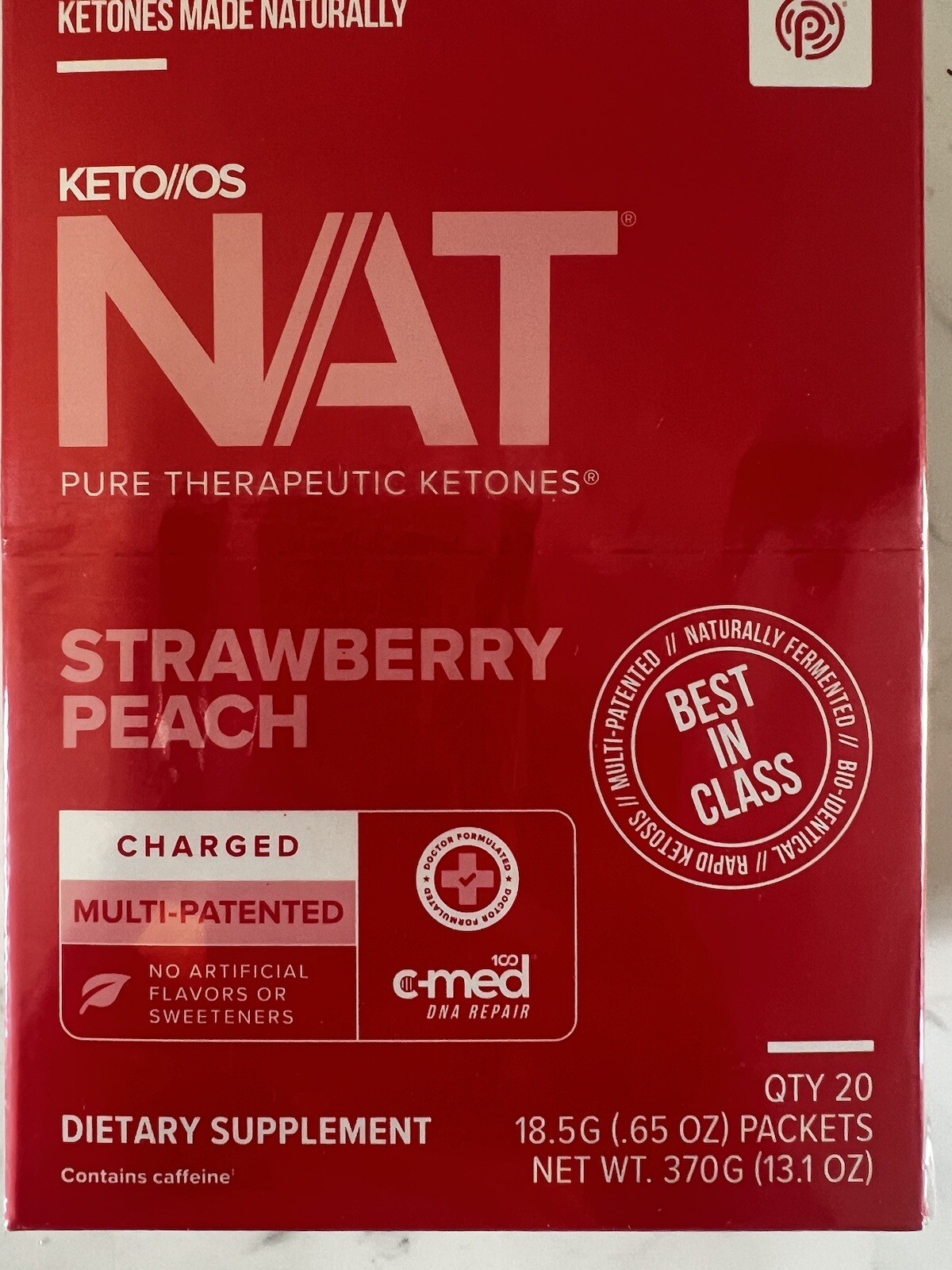 🔥 Pruvit Keto OS NAT Ketones 20 Packets Charged -FREE SHIPPING ...