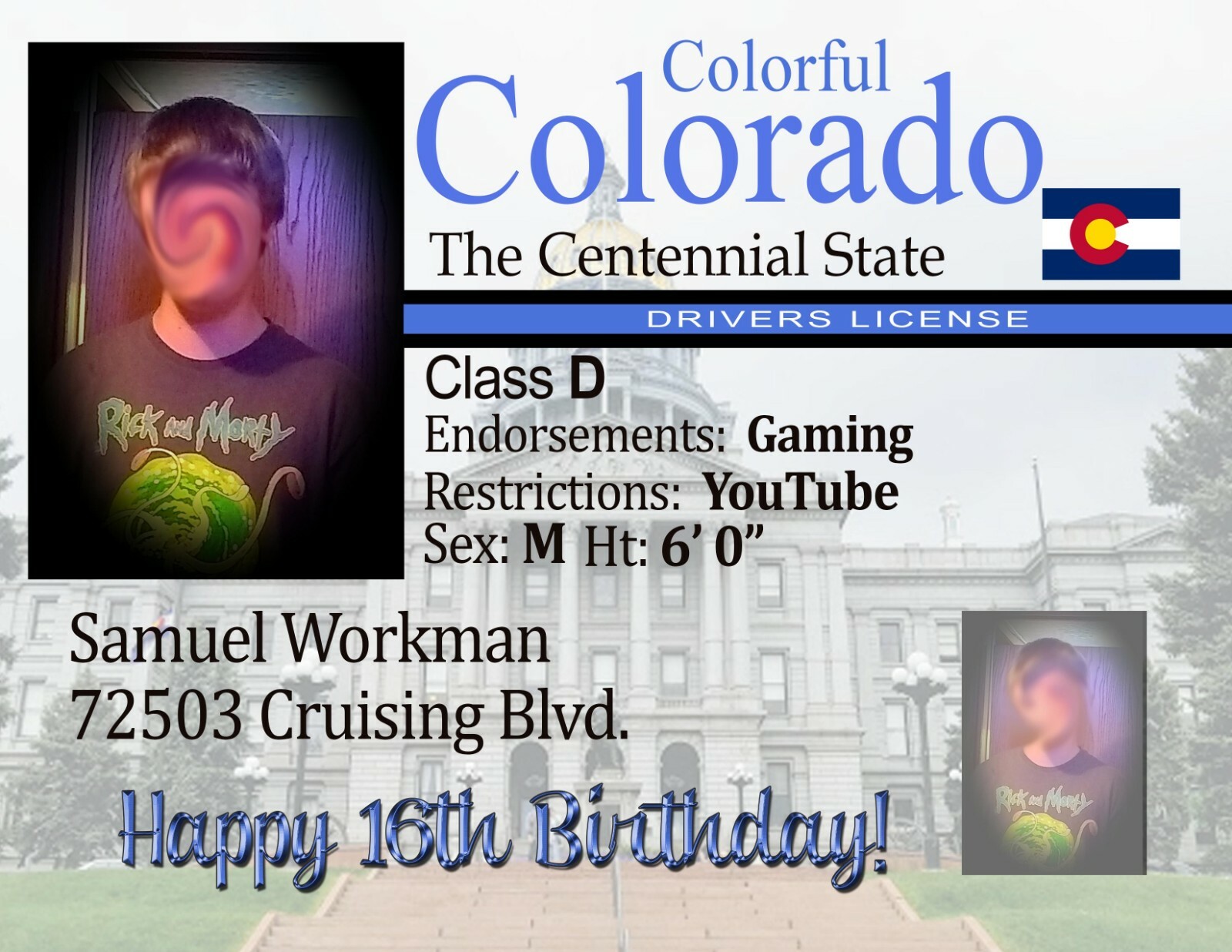 Drivers license Sweet sixteen Birthday Cake topper Edible paper sugar ...