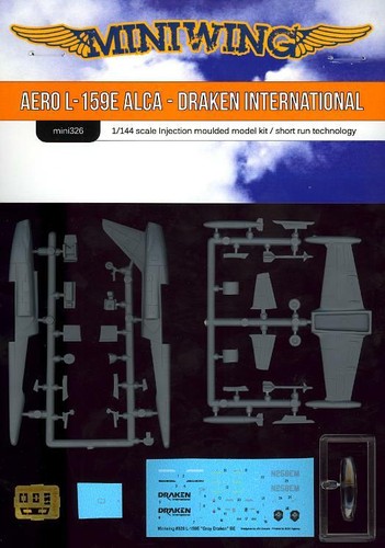 MiniWing Models 1/144 AERO L-159A ALCA 2016 Draken International | eBay