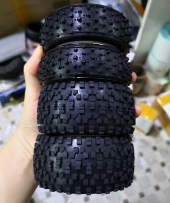 Rc Model Car Option Parts tire wheel rims set (4)for TAMIYA BBX BB-01 ...