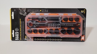 BRAND NEW! 8.5" Klein Tools Impact Rated Pass Through Socket Wrench Set ...