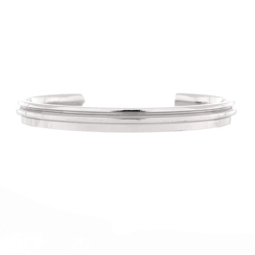 Tiffany & Co. Modern Keys Cuff Bracelet 18K White Gold with Diamonds ...