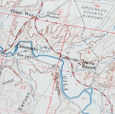 Gilo River Map