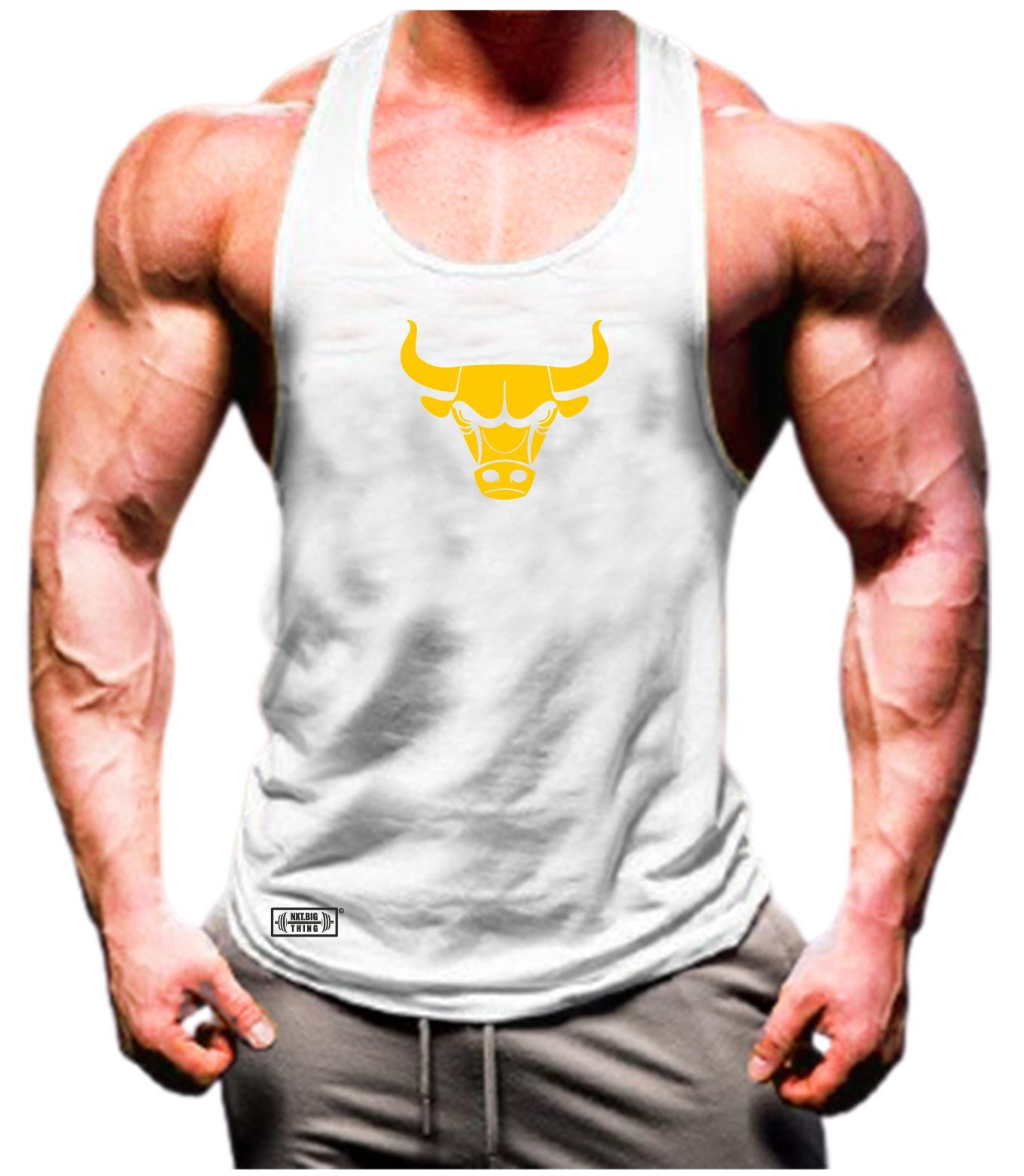 Bull Vest Gym Clothing Bodybuilding Training Workout Exercise Fitness ...