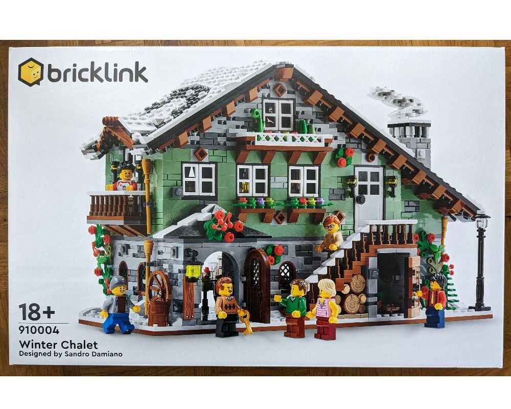LEGO Bricklink Winterliche Almhütte 910004 Winter Chalet - Limitiert ...