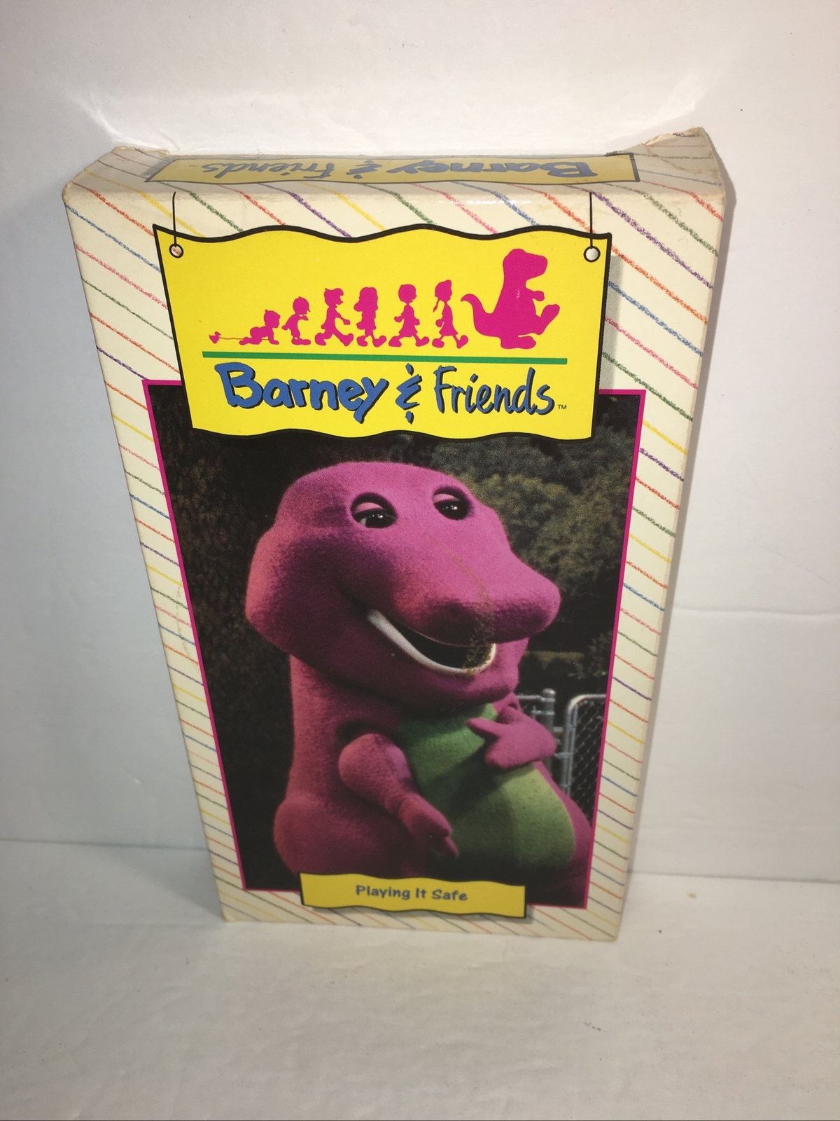 Barney & Friends Playing It Safe VHS Time Life Stranger Danger Safety ...