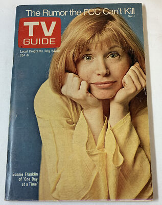 July 24 1976 TV Guide ~ ONE DAY AT A TIME,MARY TYLER MOORE ~ Nashville ...
