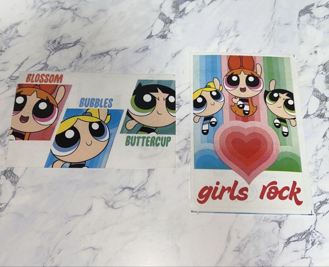 Powerpuff Girls Sticker Set Of 2 | eBay