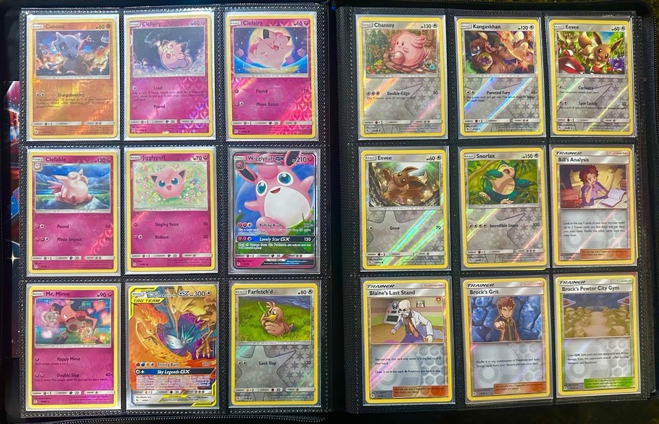 POKÉMON HIDDEN FATES MASTER SET 100% Complete With Hidden Fates Art Set ...
