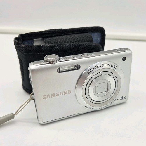 Samsung TL105 Digital Camera Silver 12MP – Untested, Looks New, No ...