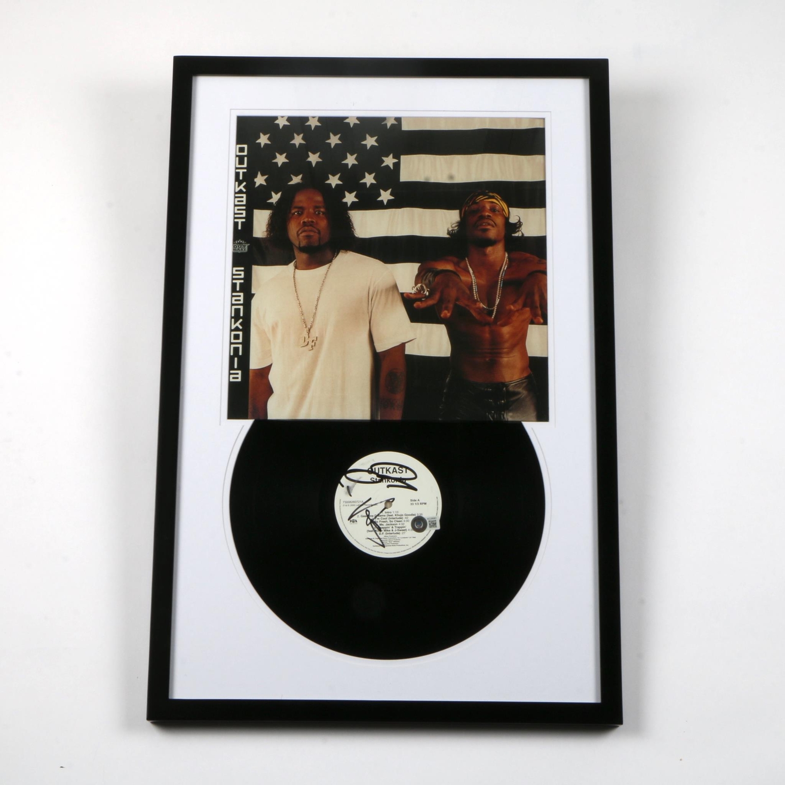 Andre 3000 & Big Boi Outkast Signed Stankonia Vinyl Cover - Autographed ...
