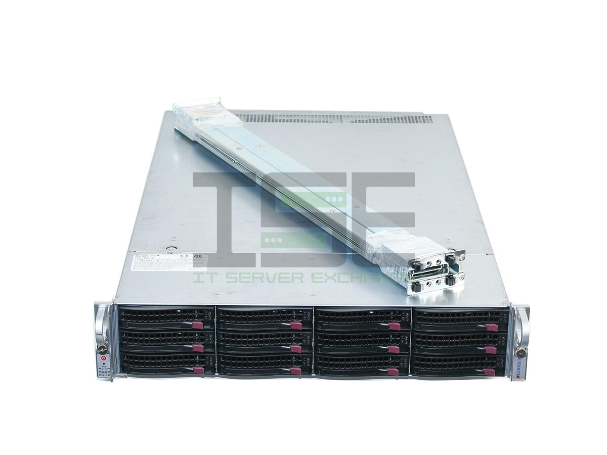 Supermicro X10DRU-i+ 12Bay TRUNAS ZFS Server SAS3 2x E5-2630v3 16C 64GB ...