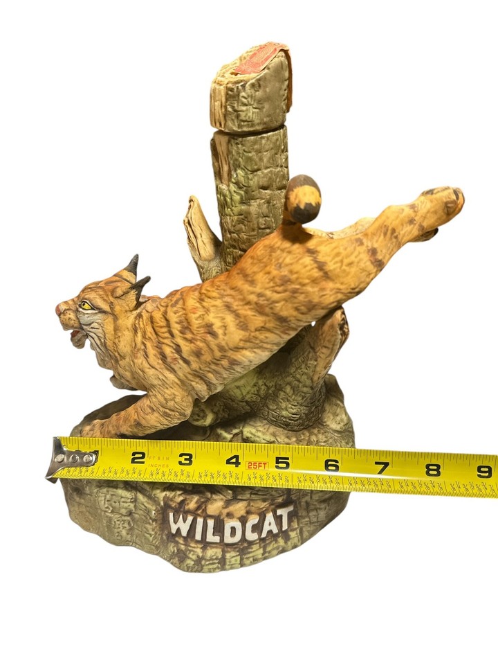 Vintage Rare 1979 Wildcat Ceramic Decanter No.2 Wilbro. Inc.*NO ...