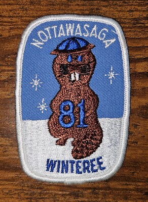 Vintage Canada Boy Scouts Nottawasaga 1981 Winteree Ontario Beaver ...