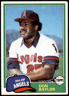 Don Baylor #580 1981 Topps | eBay