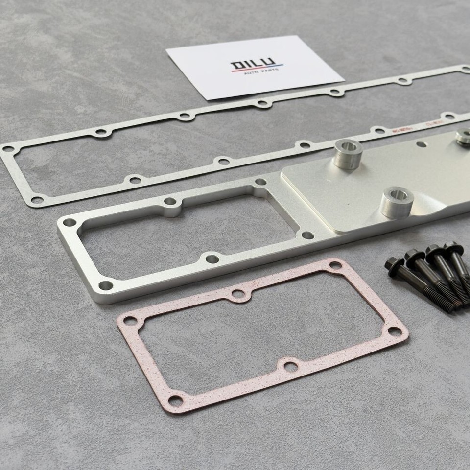 Billet intake manifold plenum cover plate for 07.5-23 Dodge Cummins 6 ...
