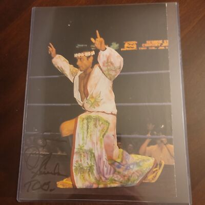 Jimmy Superfly Snuka (magazine page) signed auto autographed | eBay