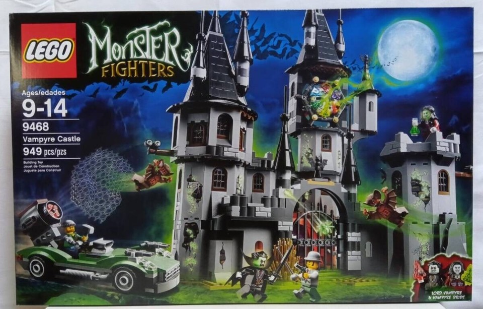 LEGO 9468 Monster Fighters Vampyre Castle New Unopened Sealed Box Japan ...