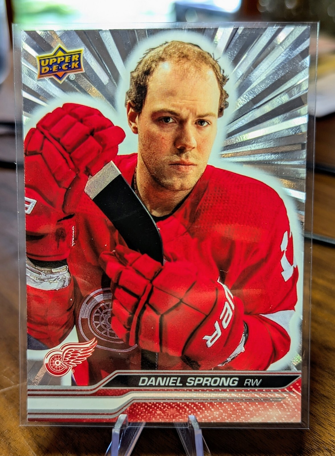 Dan Sprong - 2023-24 UD Extended Series - Outburst Silver #553 - Red ...