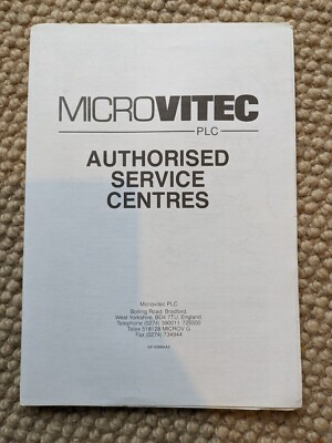 Acorn Electron BBC Micro Computer - Microvitec Leaflet | eBay UK