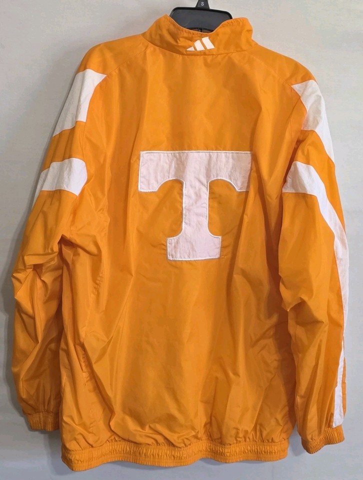 Vintage Adidas Tennessee Vols Track Jacket Orange Zip Up NCAA Y2K Mens ...