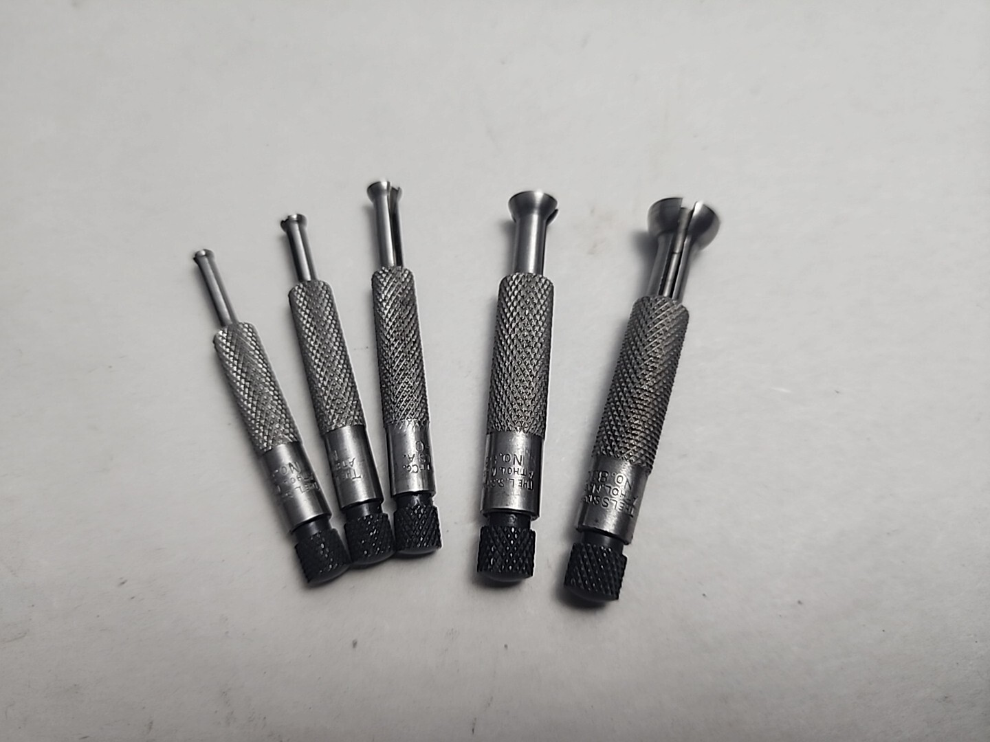 Starrett No S830F Small Hole GAGES Set of 5 for sale online | eBay
