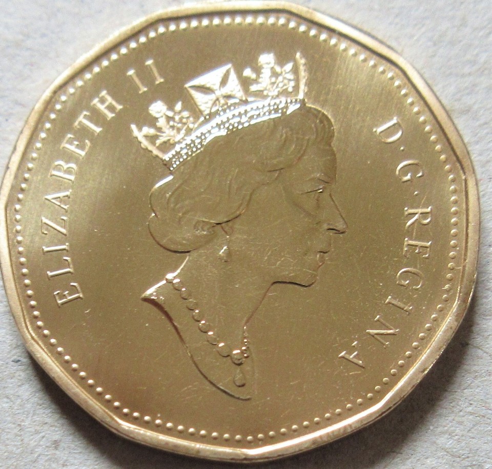 2003 Canada One Dollar SPECIMEN Loonie Coin. UNC. Old Effigy $1 Loon | eBay