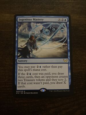 Ingenious Mastery 044 Strixhaven: School of Mages MTG Magic The ...