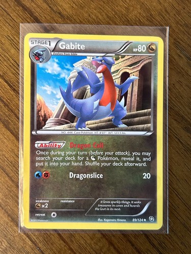 Pokémon TCG Gabite - Dragons Exalted 89/124 Regular Uncommon Lightly ...