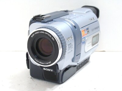 Sony Handycam DCR-TRV240 Digital8 Camcorder Nightshot USB Streaming 25x ...