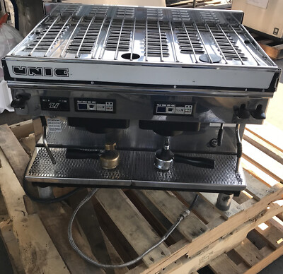 Unic Zi Double Linea 2 Group AV Commercial Espresso Machine Coffee ...