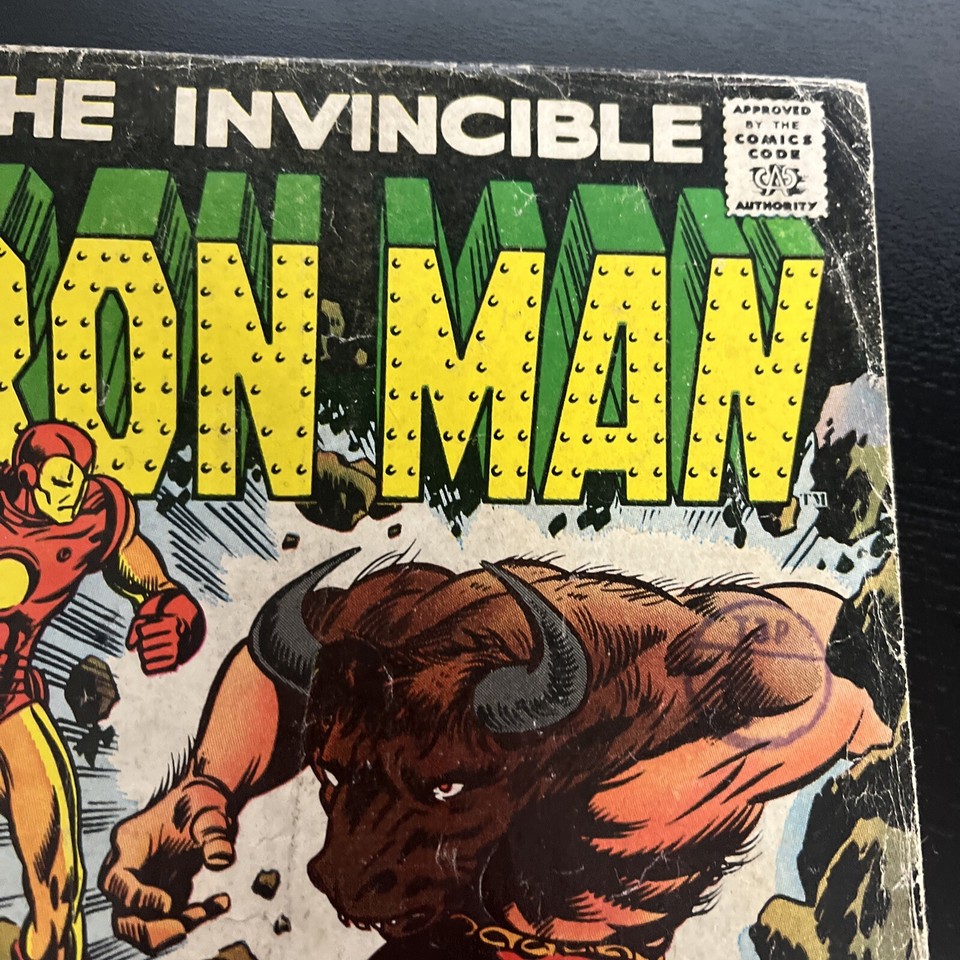 The Invincible Iron Man 24 The Minotaur Marvel Comics | eBay UK