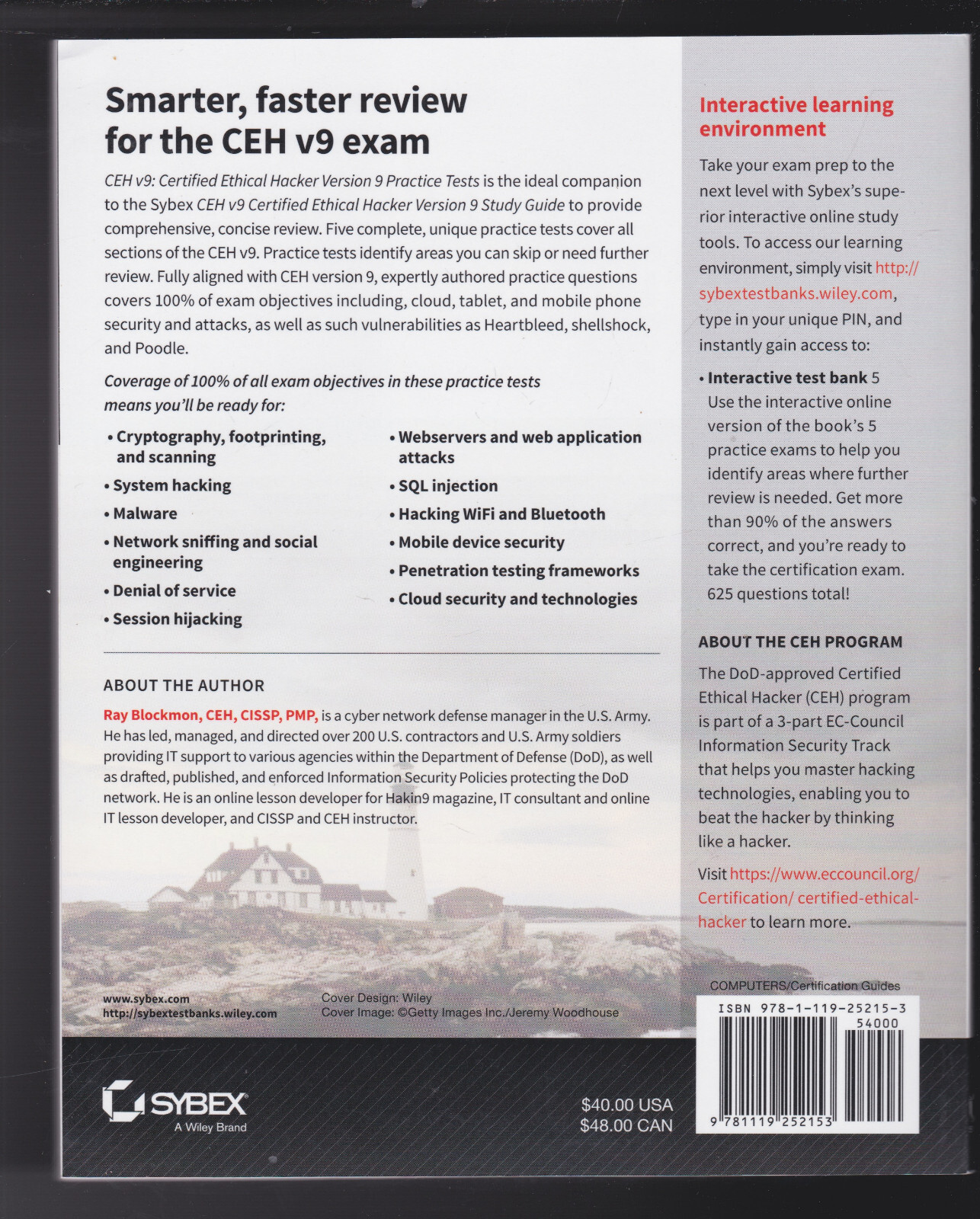 CEH V9 : Certified Ethical Hacker Version 9 Practice Tests by Raymond ...