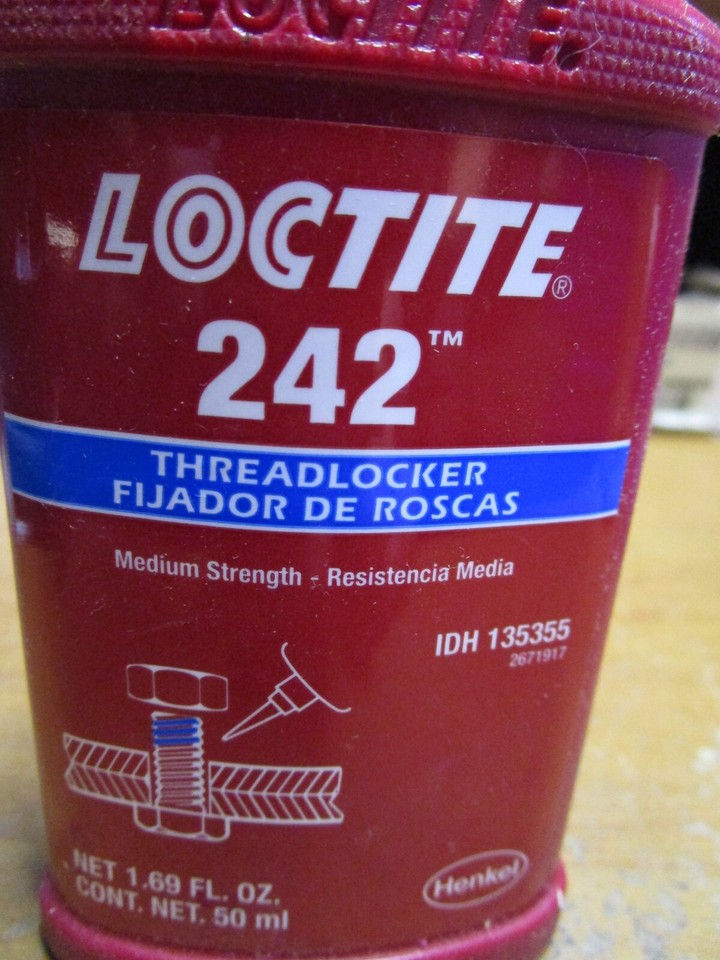 Loctite 242 Threadlocker Blue Liquid 50 ml Bottle - 24231 | eBay