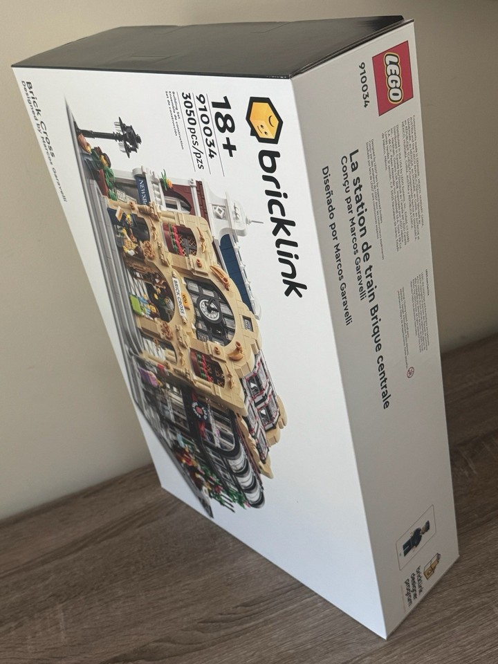 Lego Bricklink Series 2 910034 Brick Cross Train Station - New Sealed ...