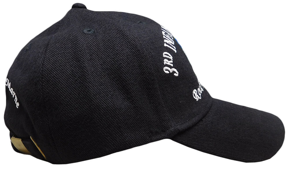 U.S. Army 3rd Third Infantry Division Rock the Marne Black Embroidered ...