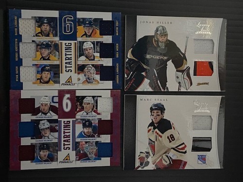 4x NHL Hockey Jersey Card Collection Lot | eBay