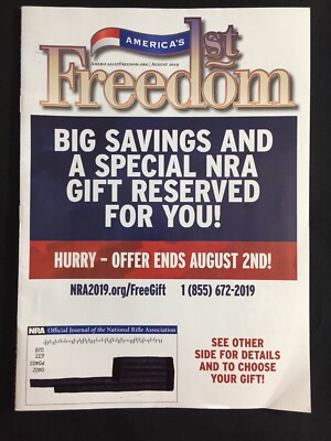 America's 1st Freedom Magazine August 2019 | eBay