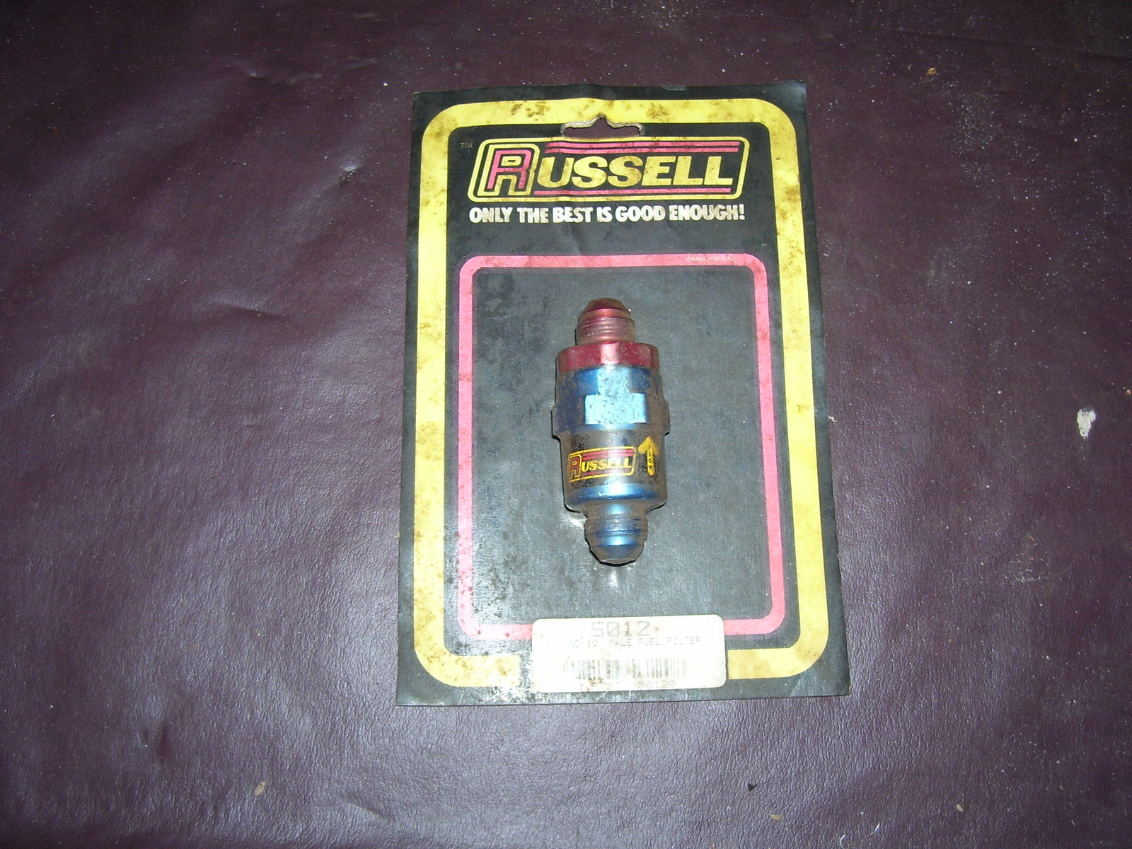 NEW RUSSEL FUEL FILTER #5012 #10 male | eBay