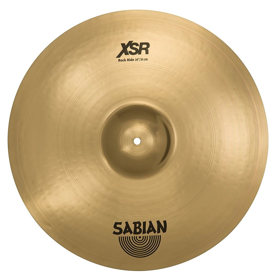 SABIAN XSR 20" ROCK RIDE B20 BRONZE DRUM CYMBAL | eBay