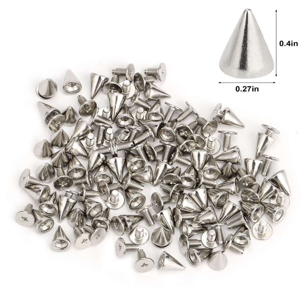 Metal Spikes For Crafts Punk Spikes 10pcs Solid Punk Large Spikes