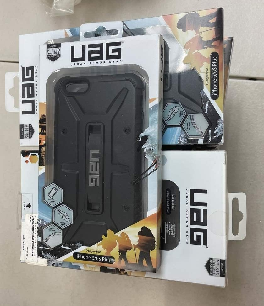 Urban Armor Gear UAG Hard Case For iPhone 6/6S Plus - Black | eBay