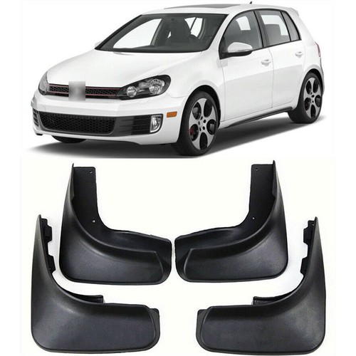 4X Splash Guards Mud Flaps For Vw 2008-12 Golf Mk6 R Gti R-Line ...