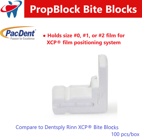 Dental X- Ray Rinn XCP Film Bite Blocks, Disposable Holds size #0, #1 ...