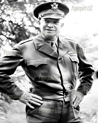 WWII Major General James P. Eisenhower 1945 8x10 Photo | eBay