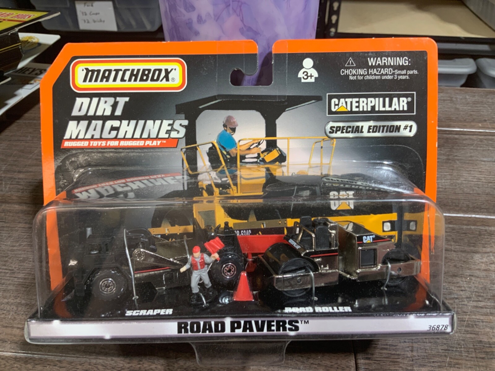 MATCHBOX ADVENTURE PACK DIRT MACHINES ROAD PAVERS CHROME SET | eBay