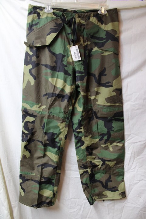 US Military GORTEX Rain TROUSERS Pants COLD Wet WEATHER Small Gortex W6 ...