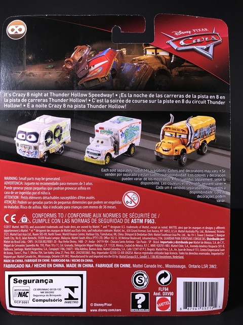 Disney Pixar Cars 3 Taco Scale 1 55 2017 Mattel for sale online | eBay